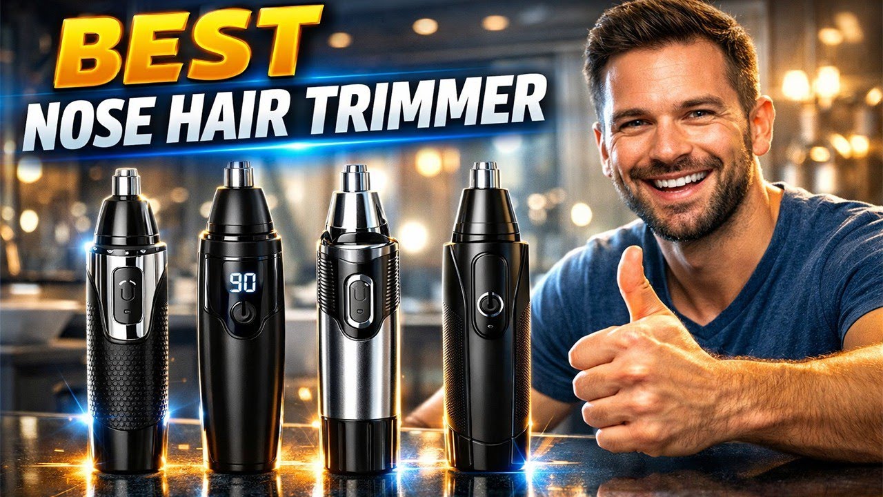 5 Best Nose & Ear Hair Trimmers 2026: Painless Grooming Guide! 👃👂