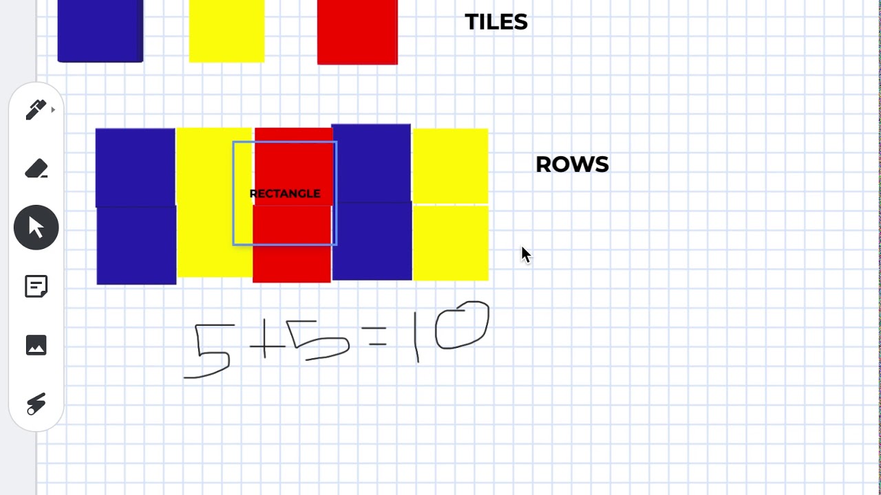 Rectangular Arrays with Tiles