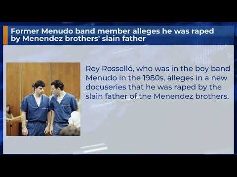 Former Menudo band member alleges he was raped by Menendez brothers' slain father #Shorts
