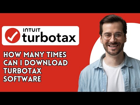 How many times can I download TurboTax software