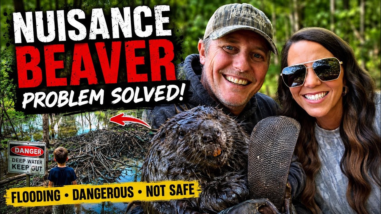     Massive Beaver Problem Making This Backyard Unsafe! 