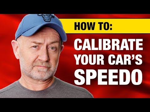 How to calibrate your car's speedometer - dead easy | Auto Expert John Cadogan