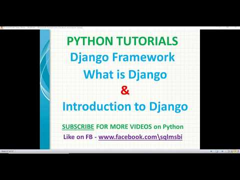 Learn Django Tutorials | Django Introduction | what is django | python web framework - Mind Luster