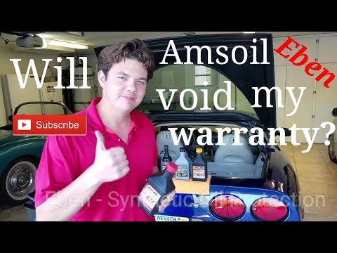 Will Amsoil extended Oil Change intervals void my vehicle warranty?