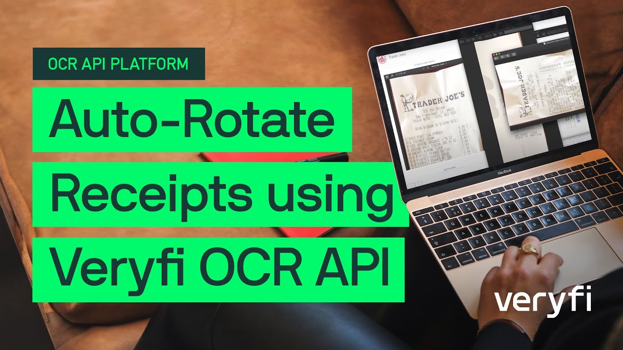 Auto-Rotate Receipts using Veryfi OCR API