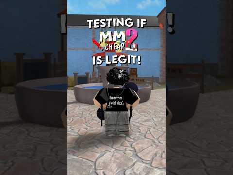 Testing if MM2.Cheap is legit! ⚡️ // #roblox #mm2edit #mm2 #fyp #robloxedit #murdermystery2