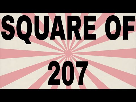 SQUARE OF 207