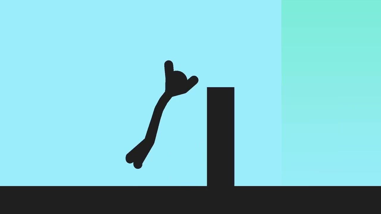 RUN!|| Stick Nodes parkour vector animation||