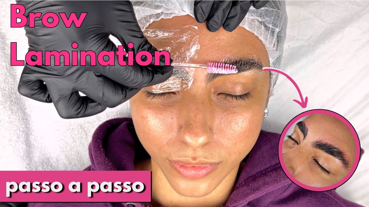 ✅ How to do brow lamination step by step