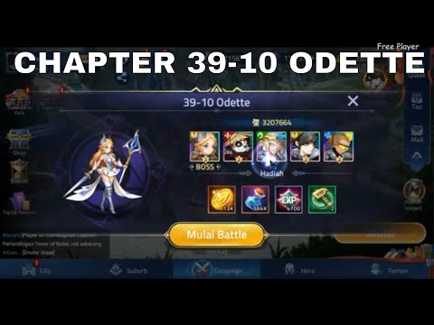 CAMPAIGN 39-10 ODETTE ► MOBILE LEGENDS ADVENTURE