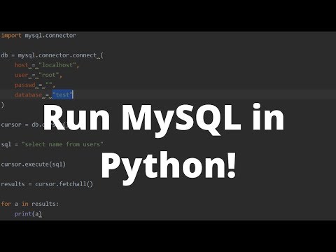 How to Run MySQL Queries in Python - Python MySQL Tutorial
