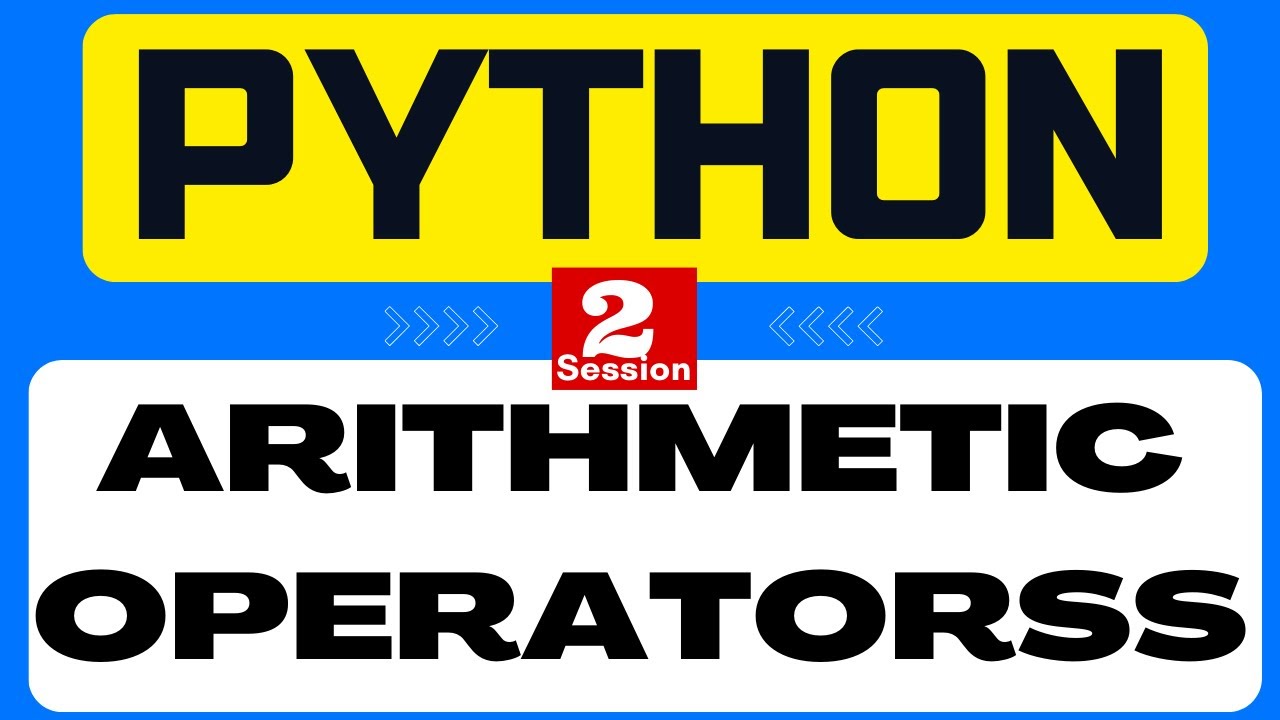 2. Python Tutorial: Understanding and Using Arithmetic Operators , APIPOTHI , 2023