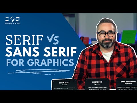 Proto Tech Tip - Serif vs Sans Serif Fonts for Graphics