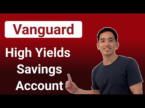 How to Open a High Yields Saving Account with Vanguard | Cash Plus