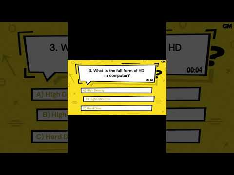 What is the full form of HD in computer? | Great Mind Official