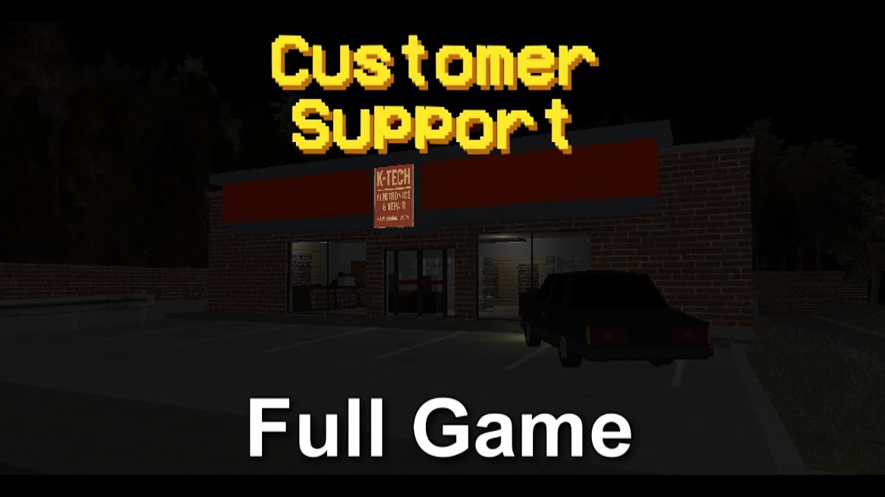 Customer Support (PC) Full Game + All 3 Endings
