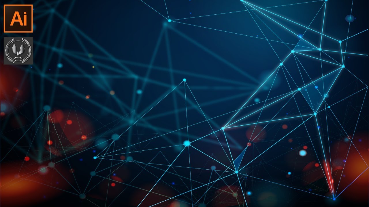 Adobe Illustrator CC Tutorial - Abstract Background Design