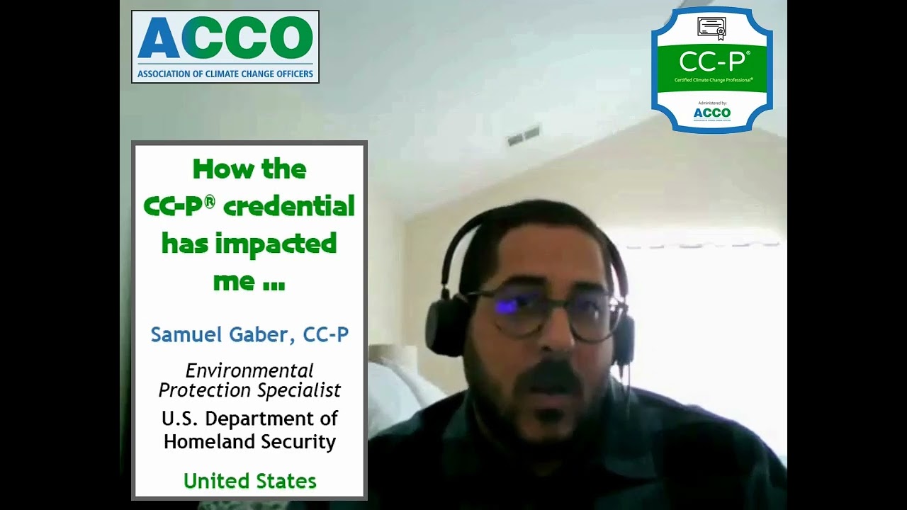 Samuel Gaber, MPH, CC-P: How CC-P training provided key foundation for his work.