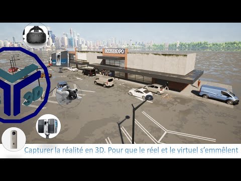 Modélisation 3D Réaliste : Intégration de Projet Architectural dans son Environnement Réel
