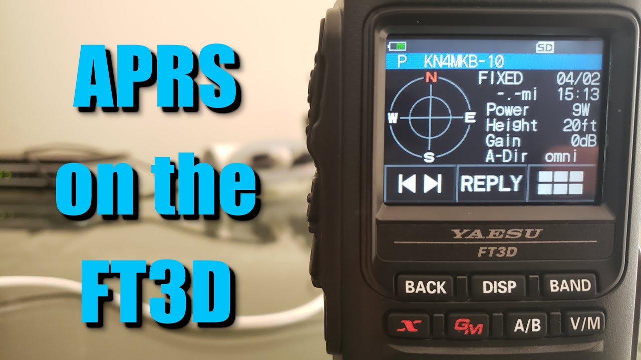 Setup APRS on the FT3DR or FT2DR - The Ultimate guide