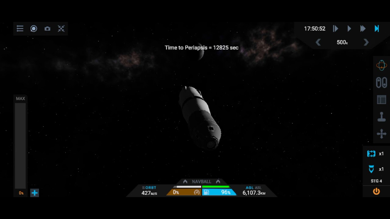 simplerockets 2 landing on moon vizzy