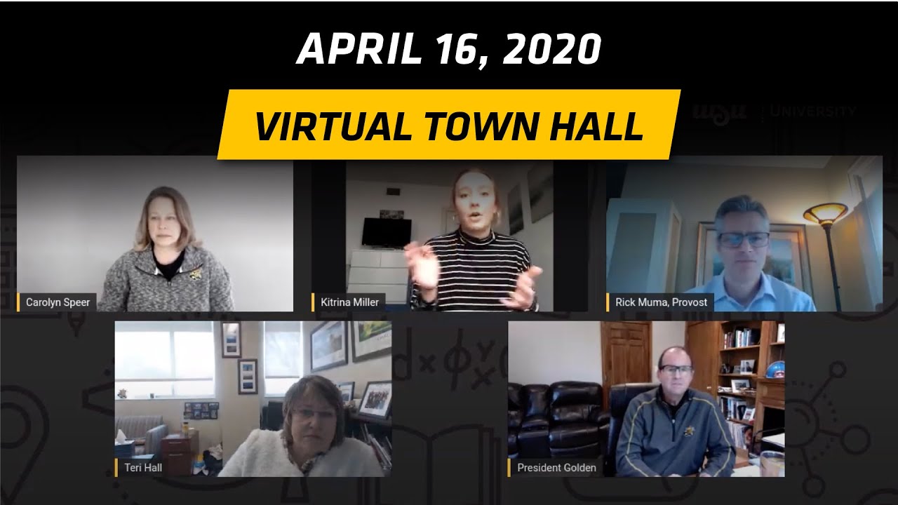 Virtual Town Hall 4/16/2020