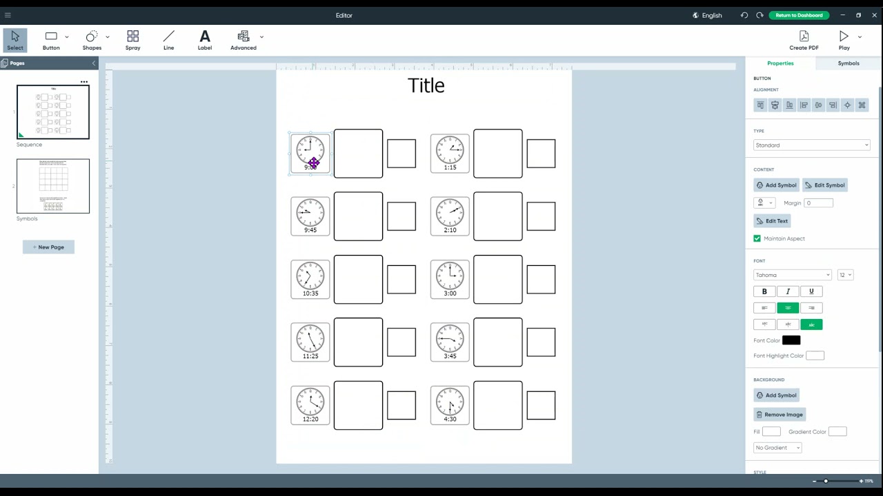 Boardmaker 7 Printable Visual Schedule