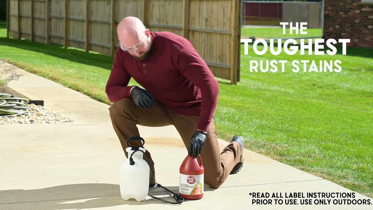 Rust Aid Outdoor Rust Remover