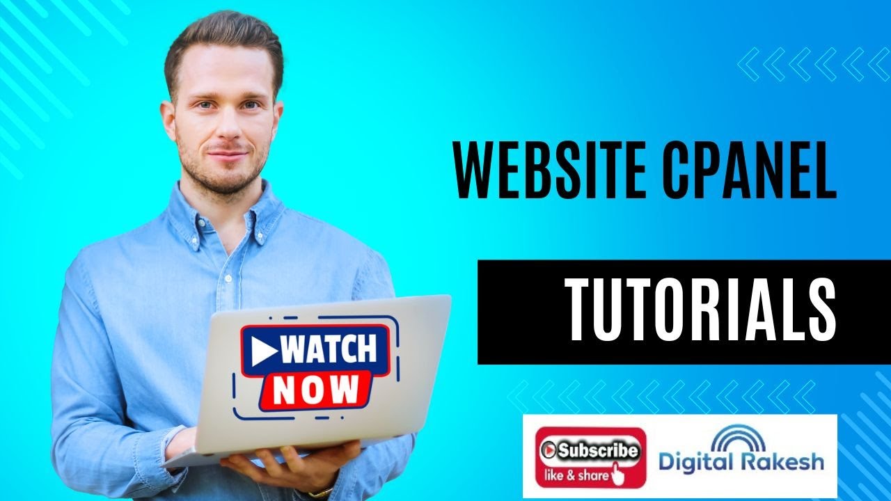 How to create new website cpanel | cpanel tutorial | whm Tutorial | Digital Rakesh