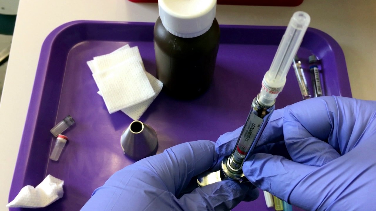 Local Anesthetic Syringe Assembly