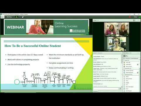 How to be a Successful Online Student Informational Webinar