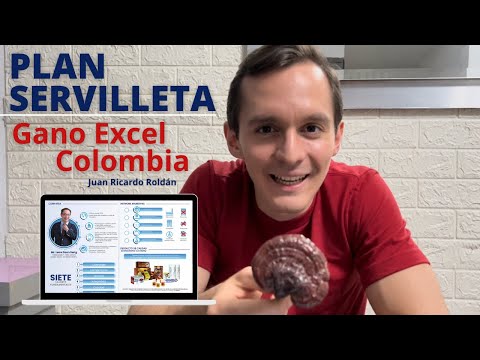 Presentación Servilleta Gano Excel Colombia 2024 - Juan Ricardo Roldán | NUEVOS VALORES