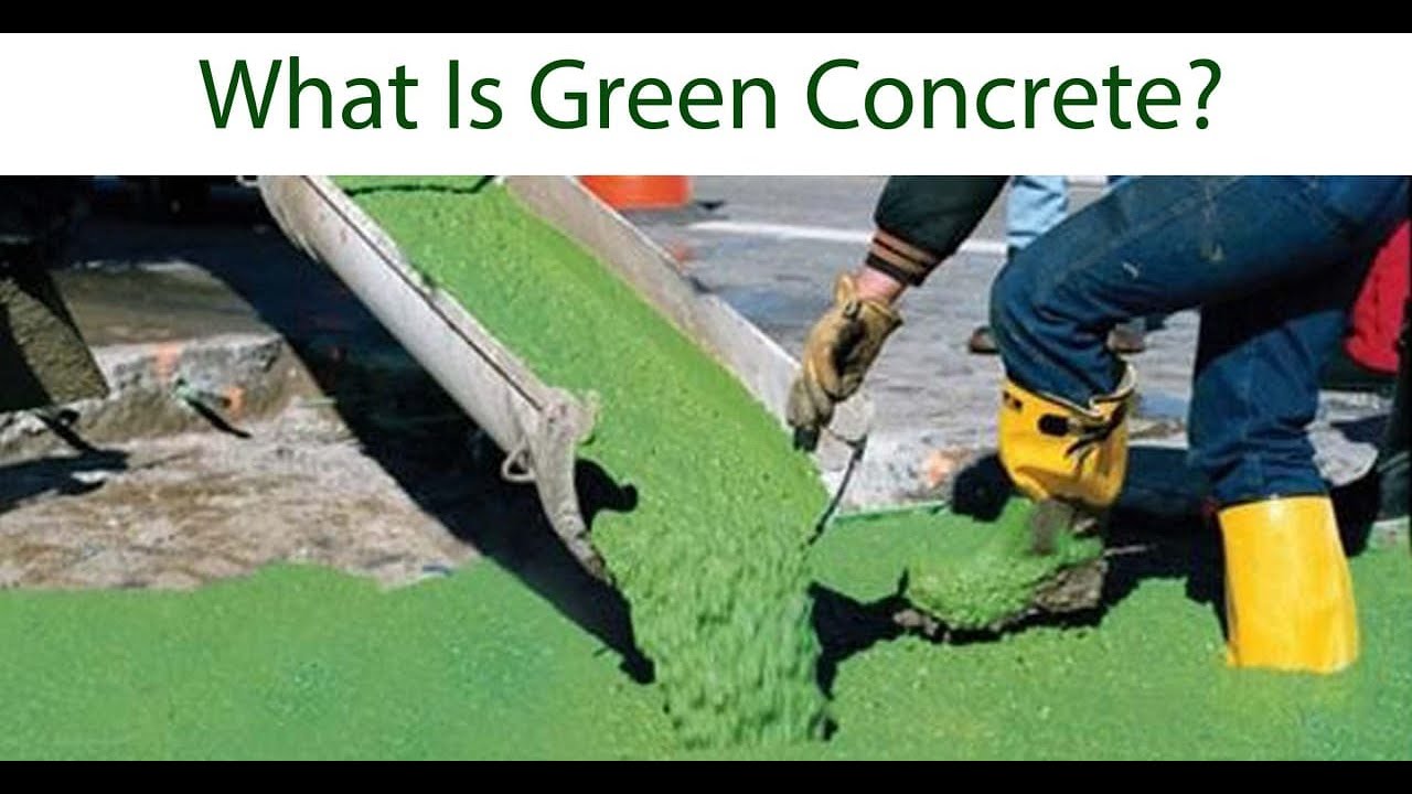 what is Green Concrete || Eco-friendly Concrete || Civil Engineering || Concrete Technology