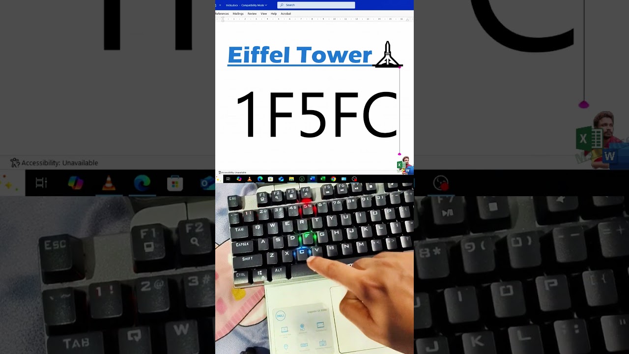 Draw a Eiffel Tower in MS Word Using Just a Keyboard Shortcut – You Won’t Believe How Easy It Is!