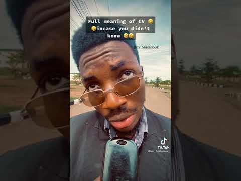 full meaning of cv π€£π€£
