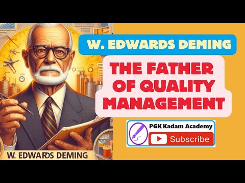 W Edwards Deming : The Father of Quality Management