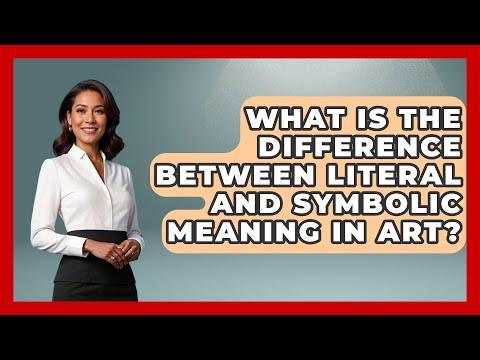 What Is the Difference Between Literal and Symbolic Meaning in Art? | Art Across Cultures