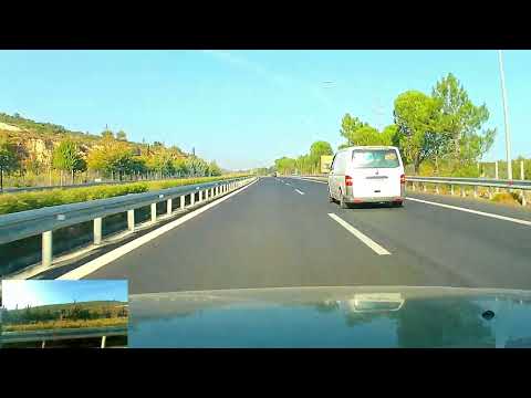 Driving in Greece from Agios Vasilios (Korinthia) to Tripolis