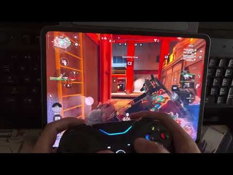 Delta Force Mobile with Gamesir Tarantula pro controller on OnePlus Pad 2