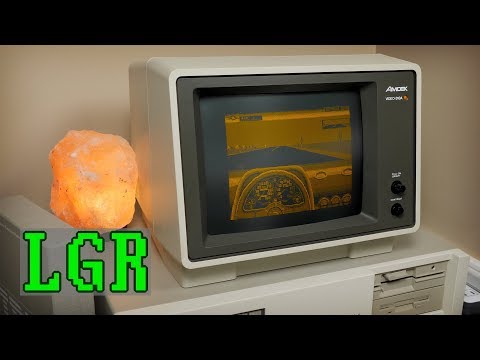 LGR - Unboxing a New 1980s Amdek Monochrome Monitor