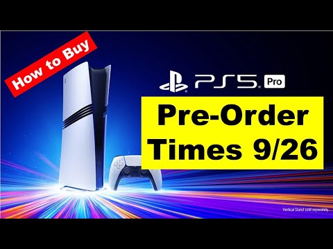 Launch Times Revealed for the PS5 Pro Pre-Orders. PlayStation Direct, 30th Anniversary Clip #ps5pro