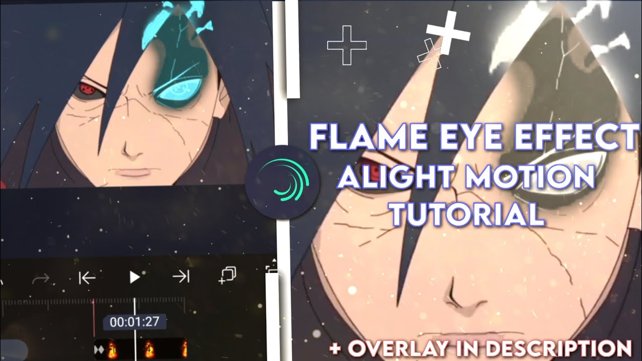 Flame Eye Effect | Alight Motion Tutorial | Like Molob | Arnkx Tutorial