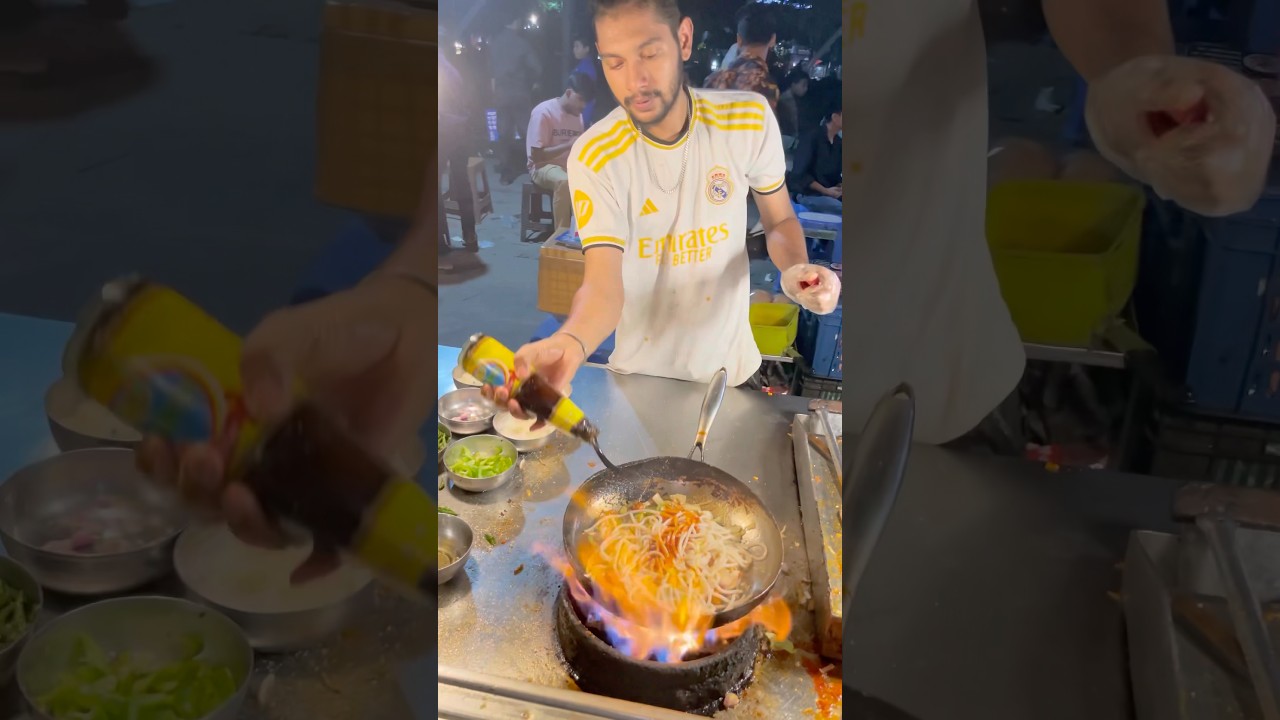 The Talent for Making Chow Mein is Amazing.