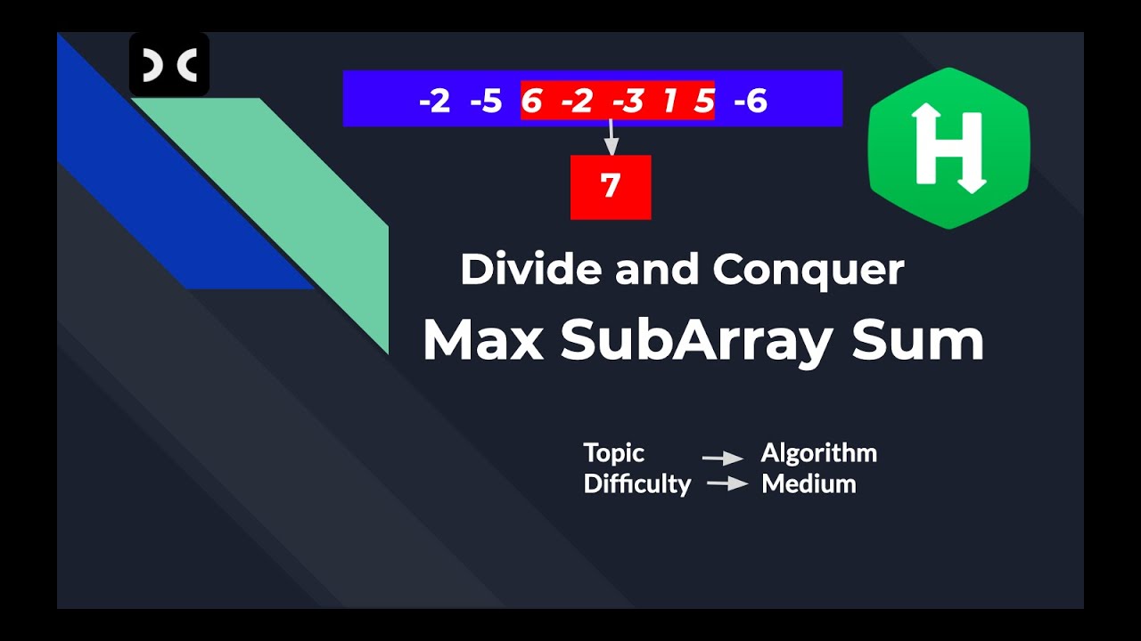 max subarray sum | HackerRank | Algorithm | Interview