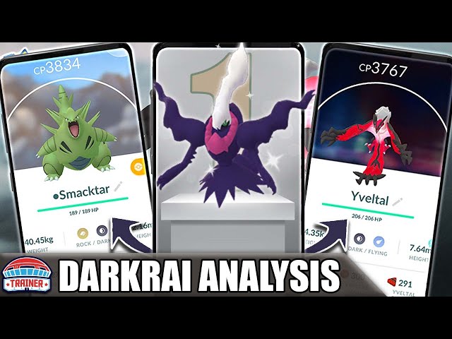 The best counters to use against Darkrai in Pokemon GO
