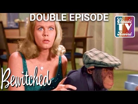 Bewitched | Darrin Can't Catch a Break! | DOUBLE EPISODE | S2.E23 | S4.E3 | Classic Tv Rewind