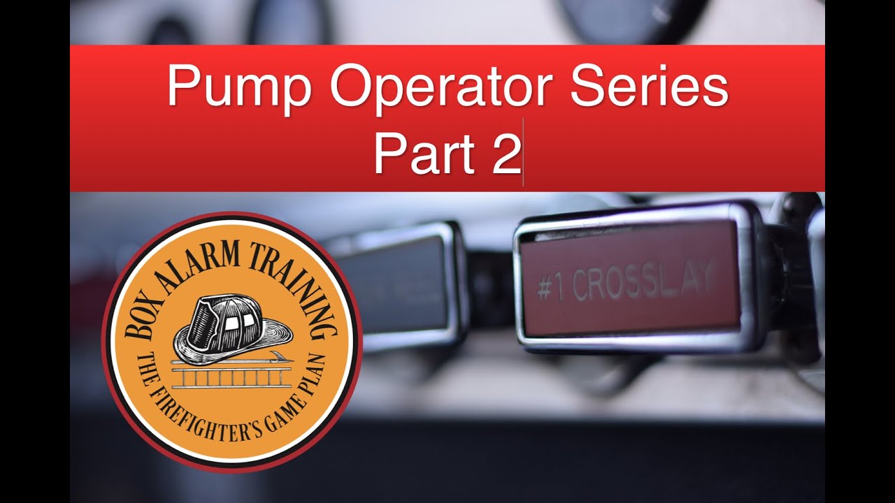 Pump Operator Training Series - Part 2 