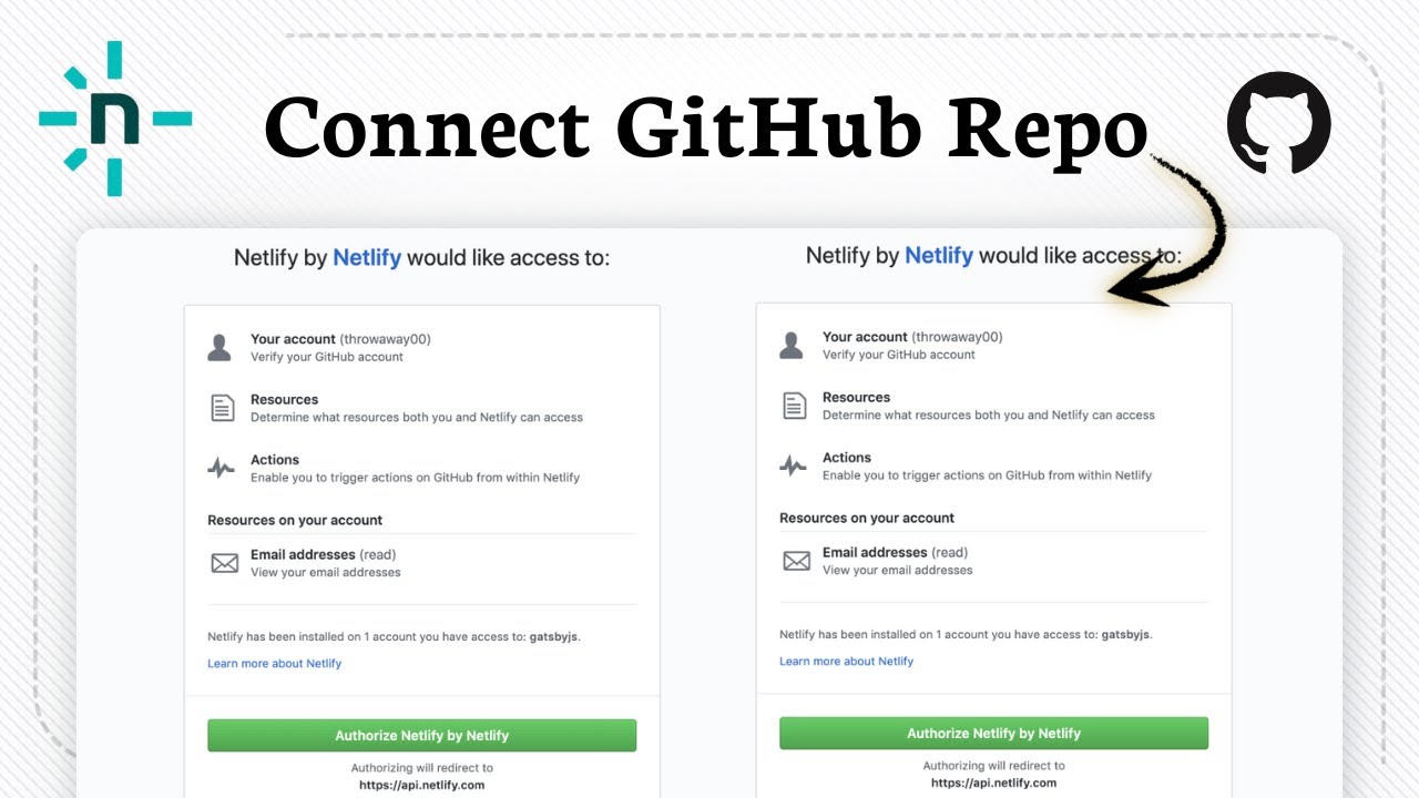How to link Netlify project on Github (Deploy Setup)