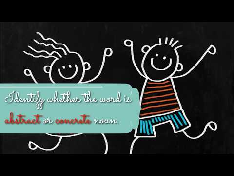 Pop Quiz on Concrete and Abstract Nouns (#1)