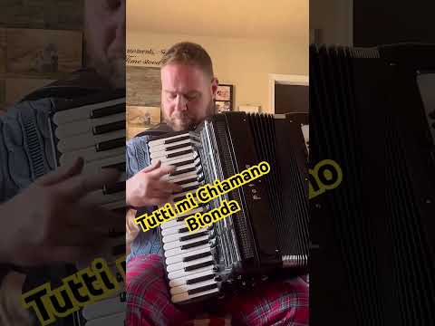 New accordion video! Tutti mi Chiamano Bionda #accordion #italianmusic #italian #waltz